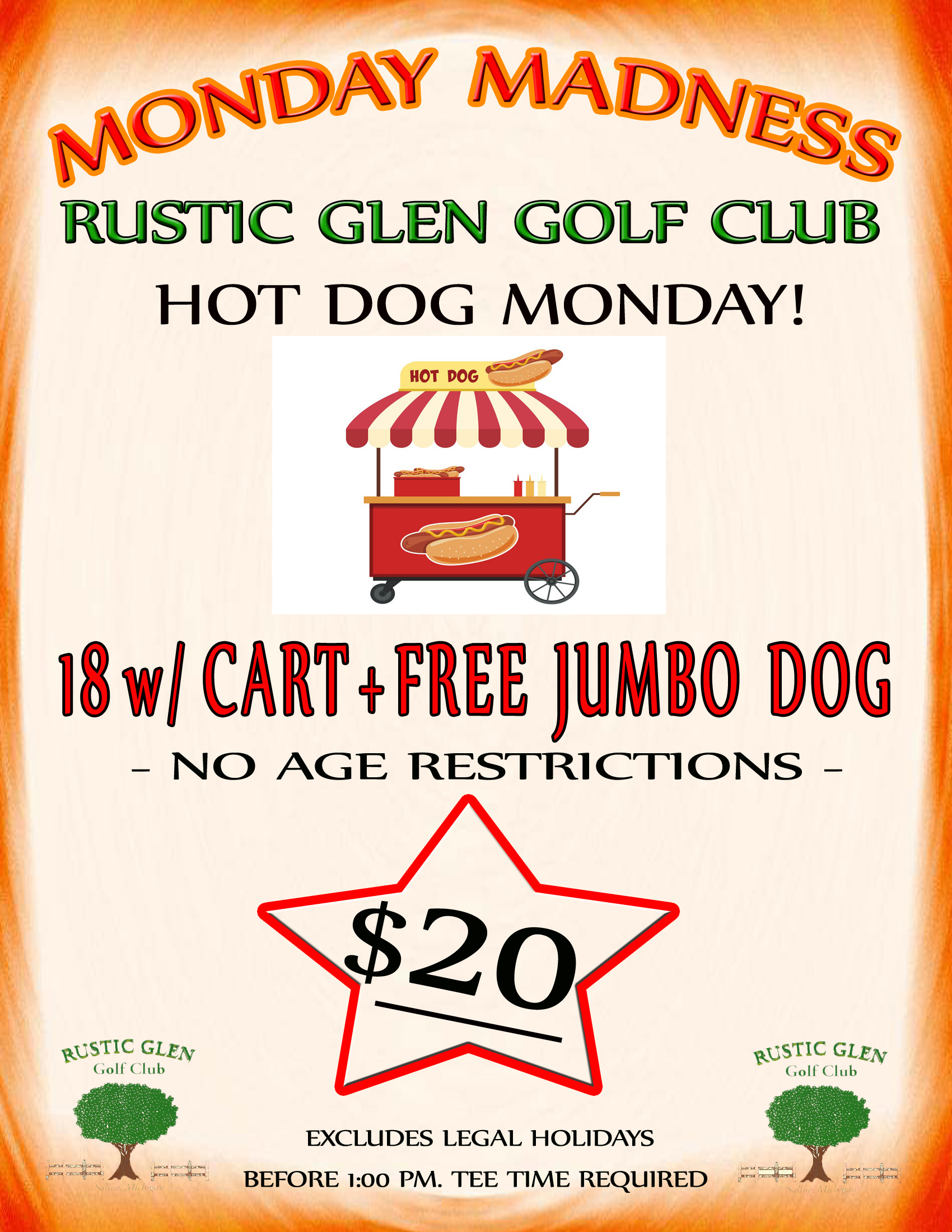 Rentals/Events - Rustic Glen Golf Club